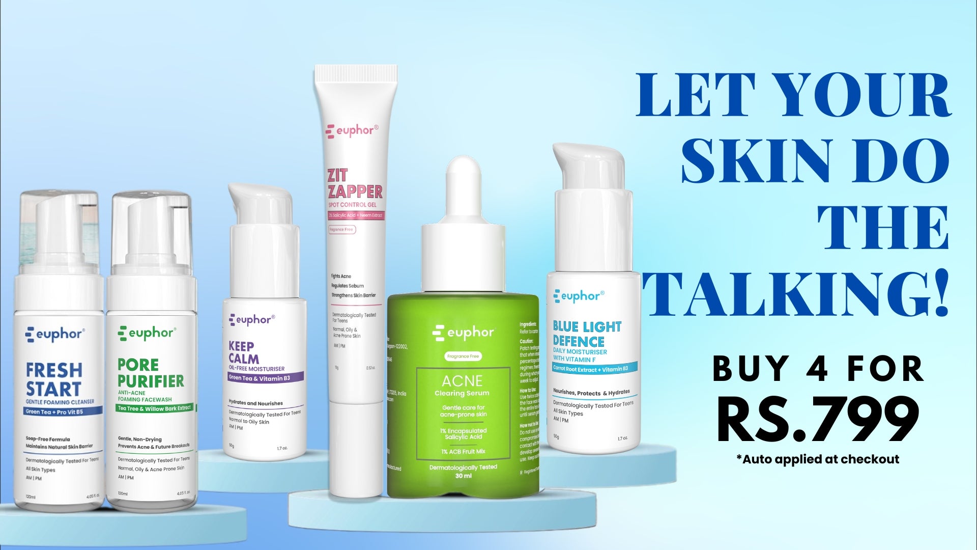 Euphor: Buy Skin Care Products For Teenagers Online At Best Prices